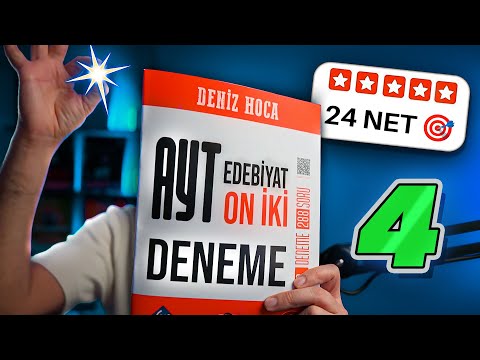 AYT EDEBİYAT DENEME ÇÖZÜMÜ 2026 / 4.DENEME / Deniz Hoca