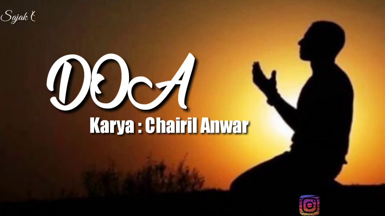 Puisi Doa karya Chairil Anwar - YouTube