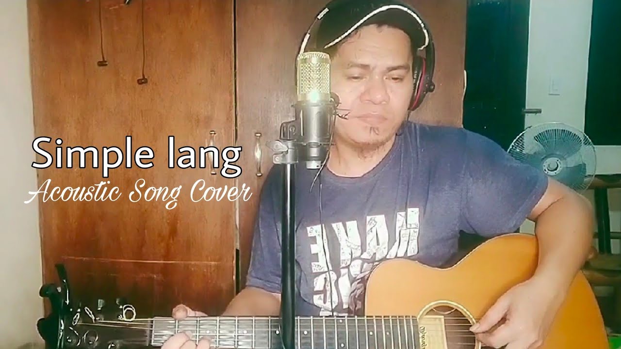 Simple lang by Ariel Rivera Acoustic Song Cover - YouTube