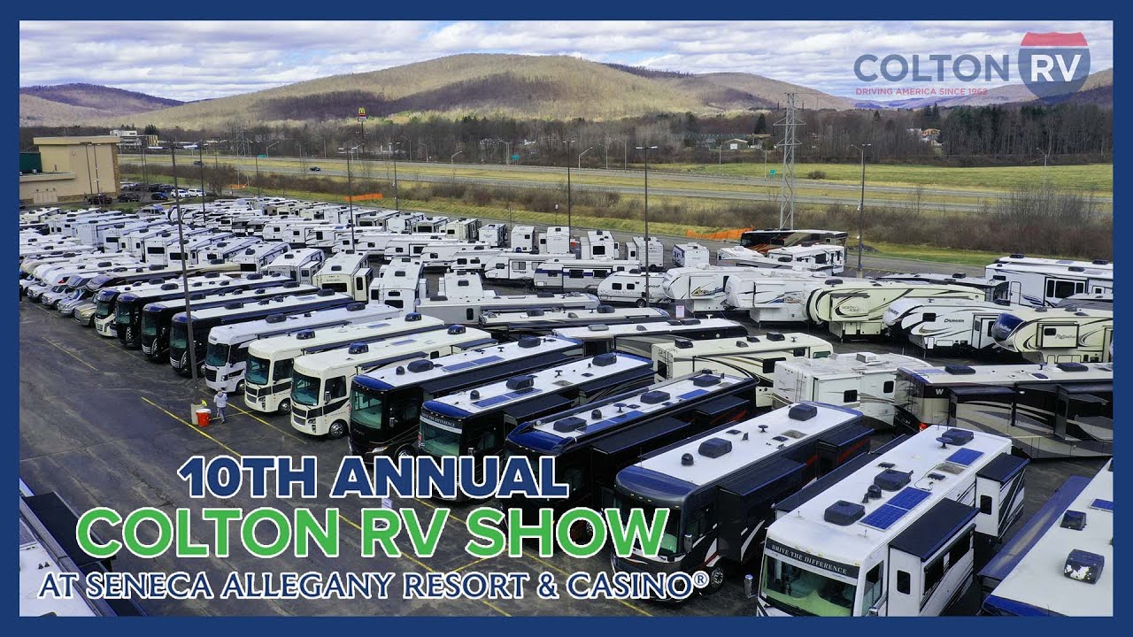 10th Annual Colton RV Show at Seneca Allegany Resort & Casino - YouTube