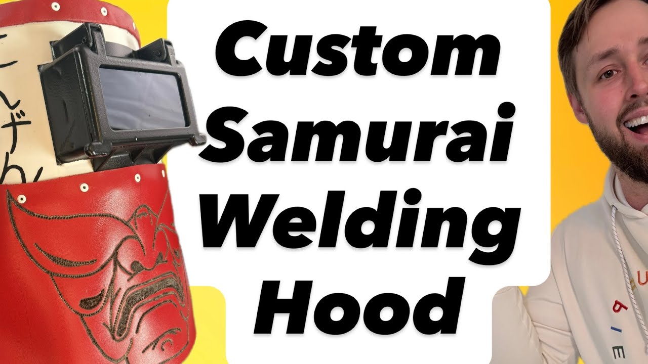 My custom Japanese Welding Hood - YouTube