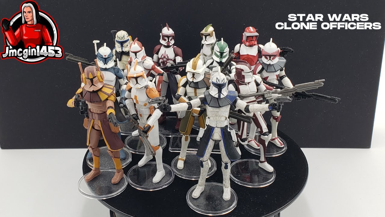 Let's Take a Look at (Most of) the Clone Officers for the Star Wars The ...