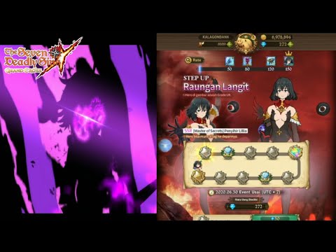 Gacha Full Step Blue Lilia | Auto Build Waifu Kesayangan | 7ds Grand ...