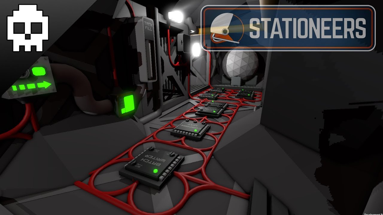 Atmo Mix and Automatic Doors - 8 - Stationeers - YouTube