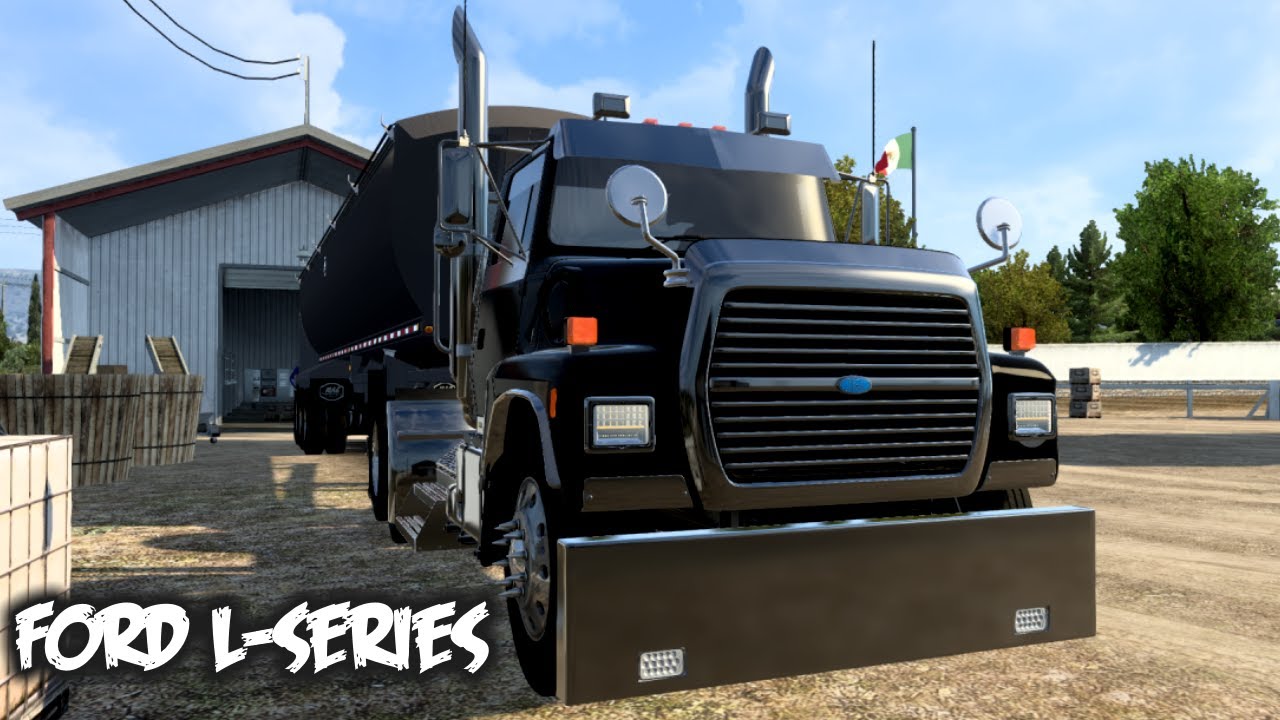 Ford L-series custom American Truck Simulator 1.40│Mac Simizer 1.40 ...
