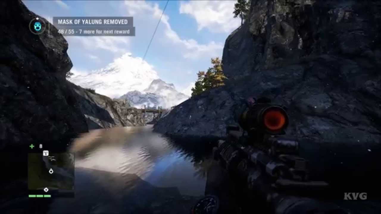 Far Cry 4 - Mask of Yalung Location - #39 – Jalendu Falls | x:536 y:693 ...