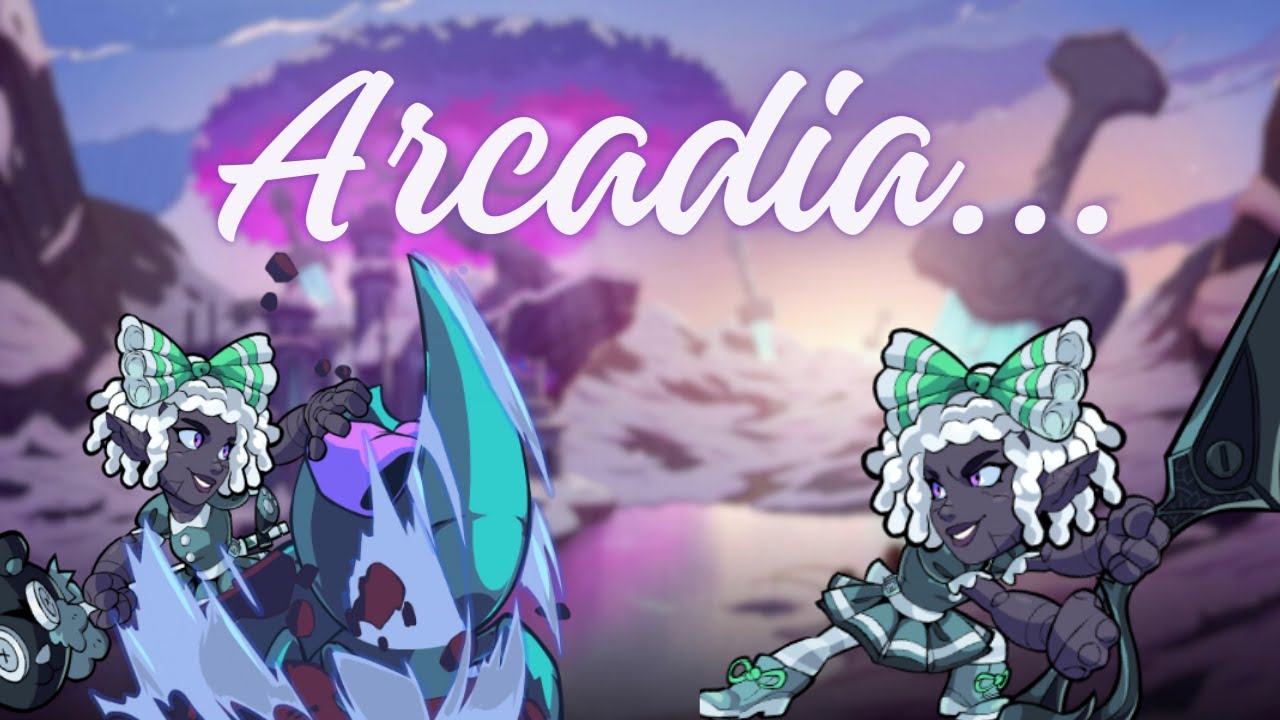Playing the Best Legend in Brawlhalla....Arcadia - YouTube