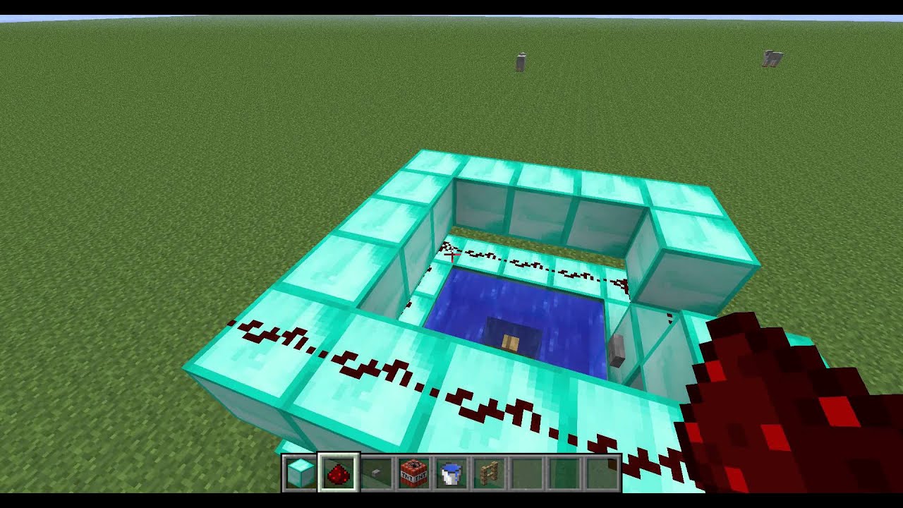 Minecraft how to make a player cannon - YouTube