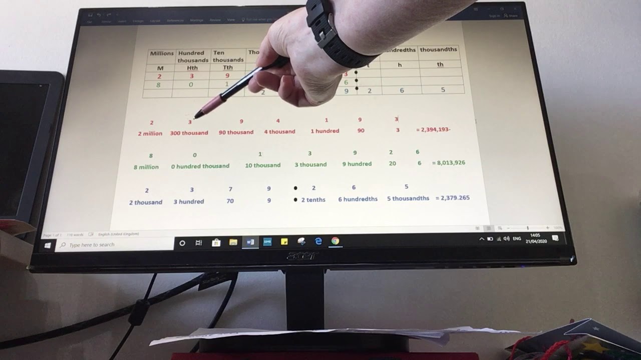 Place Value - Year 5 with Mrs. Hannam - YouTube