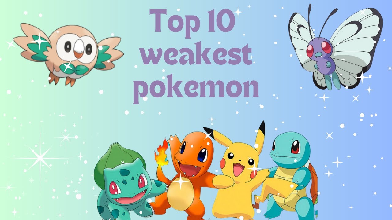 Is this the weakest Pokemon? - YouTube