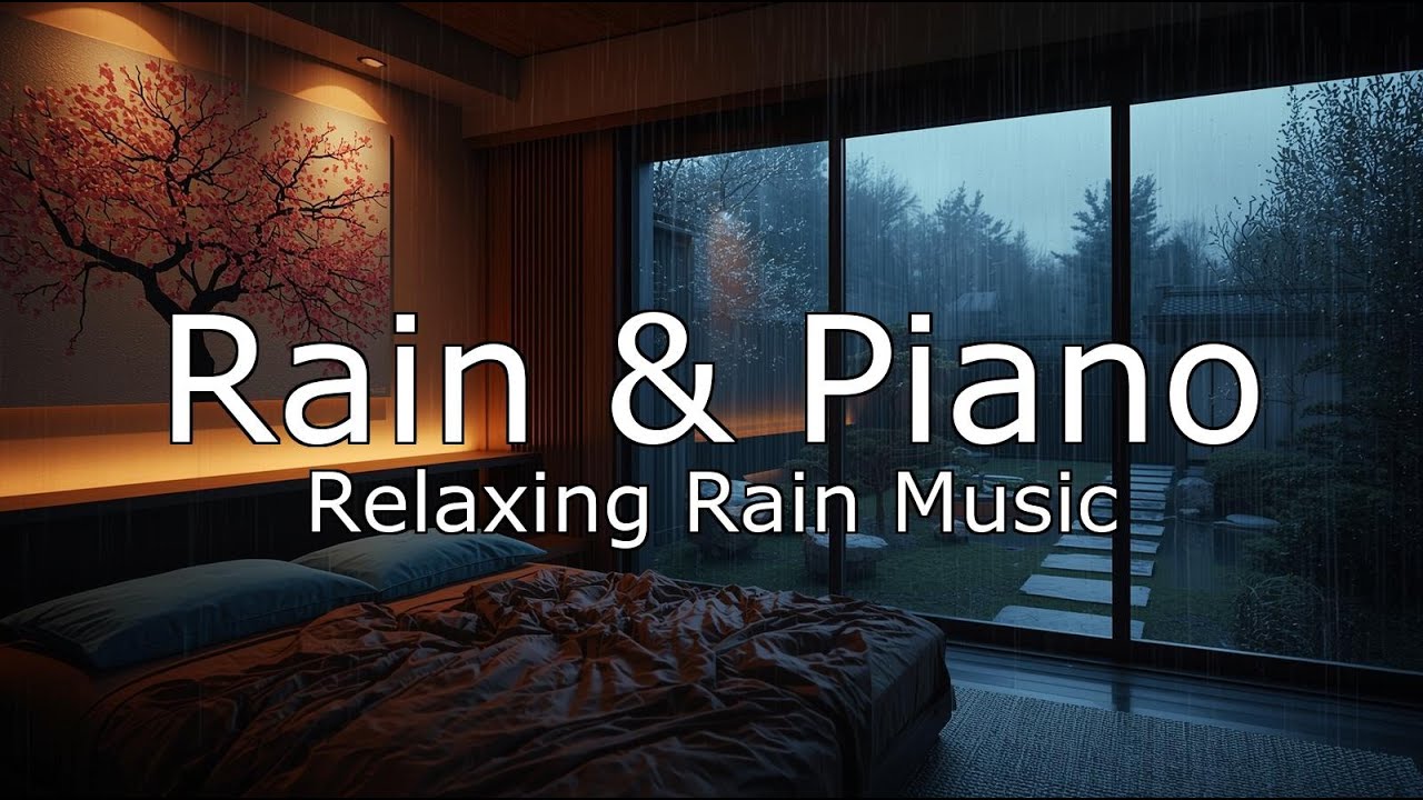 Relaxing Piano with Gentle Water Flow 💧 Perfect Ambience for Meditation ...