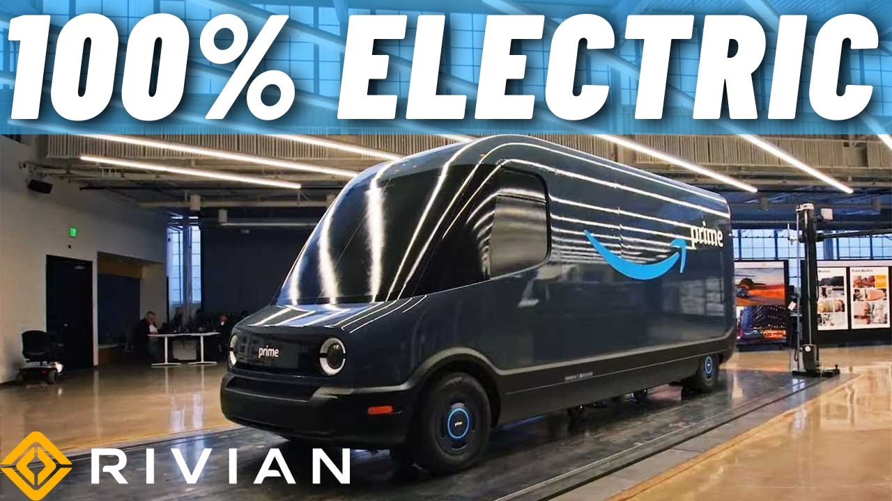 Amazon’s 100% Electric Delivery Vehicle REVEALED | Rivian Electric ...