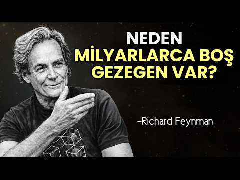 Tanrı Neden Milyarlarca Boş Gezegen YARATTI? - Feynman'ın Şaşırtıcı Açıklaması | Richard Feynman
