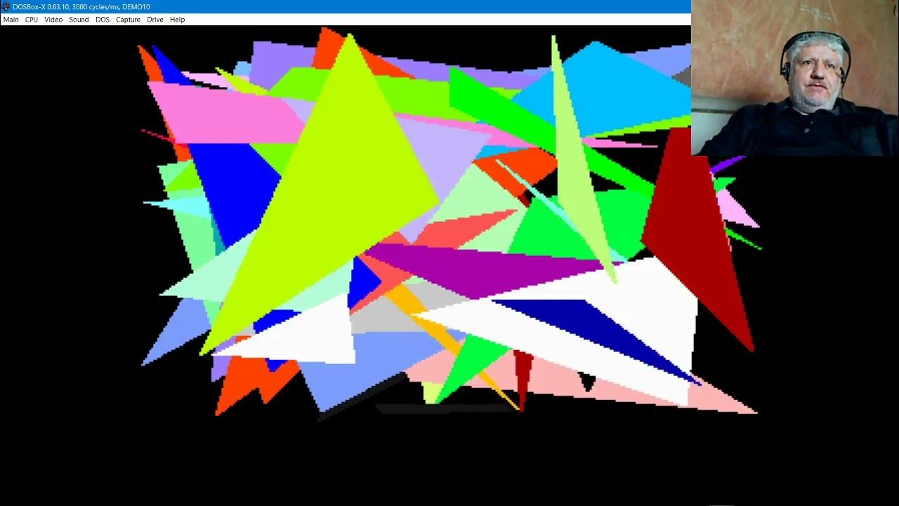 Turbo C Xlib A Mode X Graphicss Library - Day 95 - YouTube