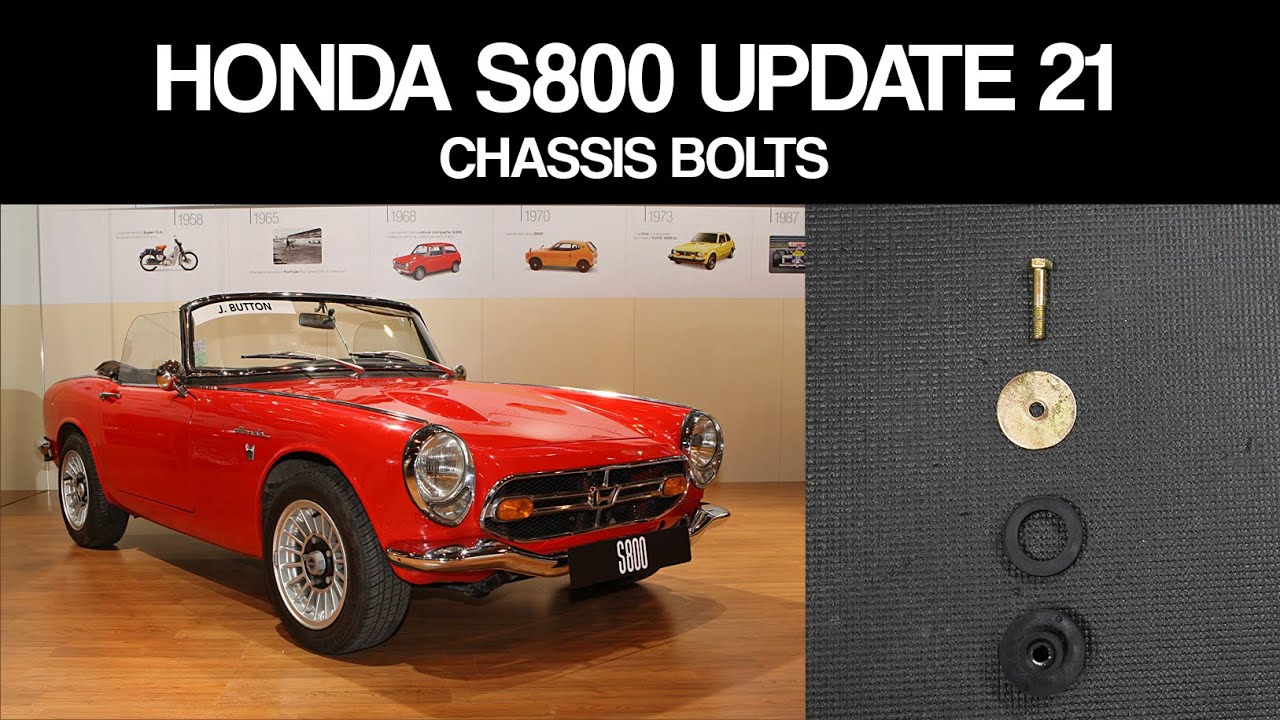 Honda S800 Rebuild Update 21 - Chassis Bushing Install and Door Card ...