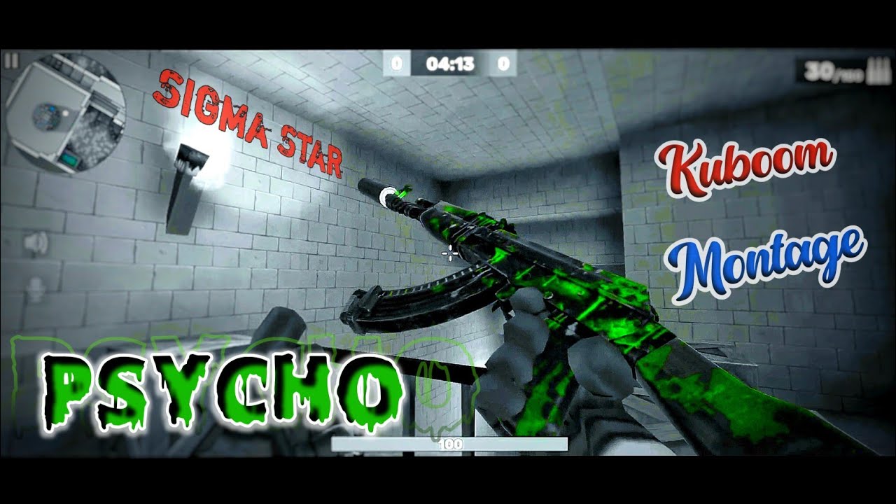 PSYCHO || KUBOOM MONTAGE | AK-47 & FIVE-SEVEN "NUCLEAR FUSION" - YouTube