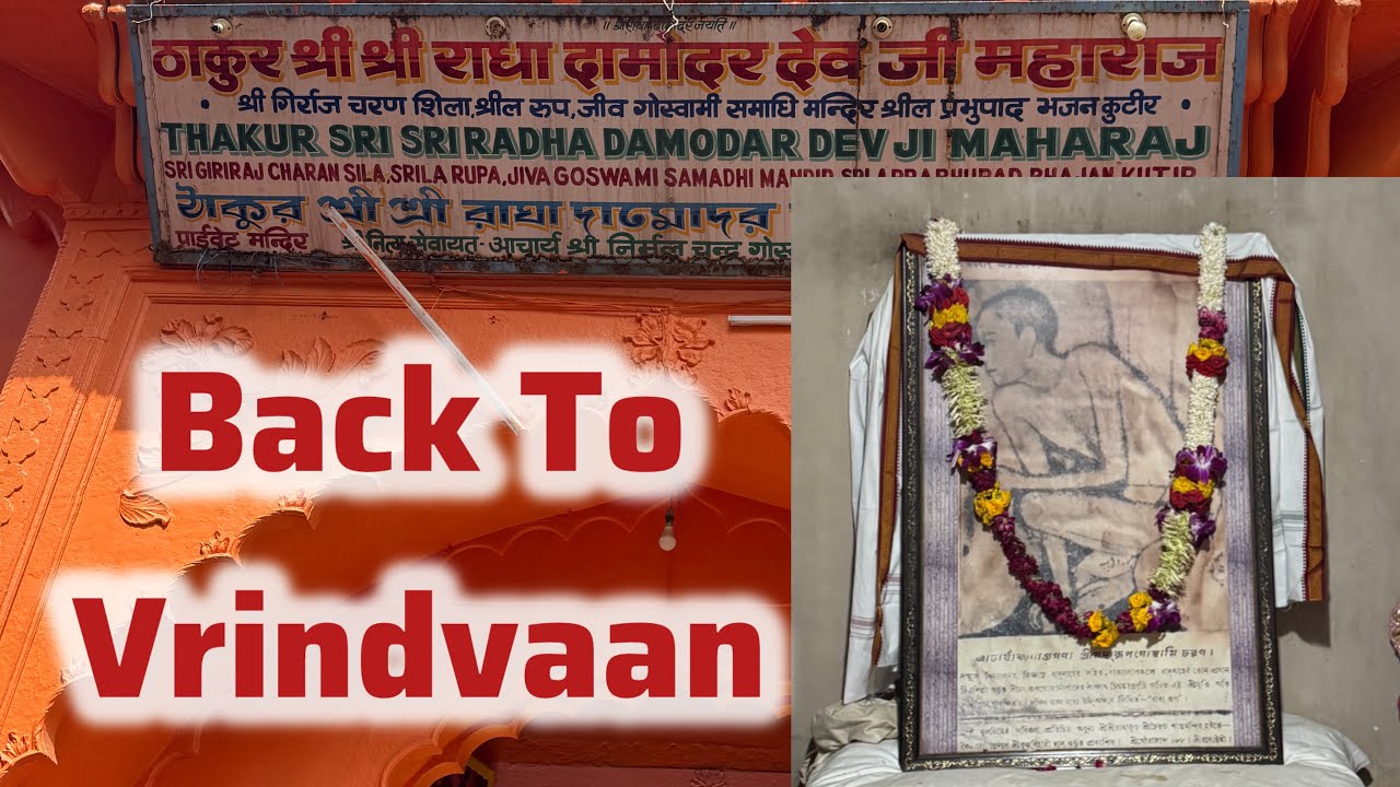 Finally Back To Vrindavan 😍😍 Darshan VLOG UDTA AKASH - YouTube