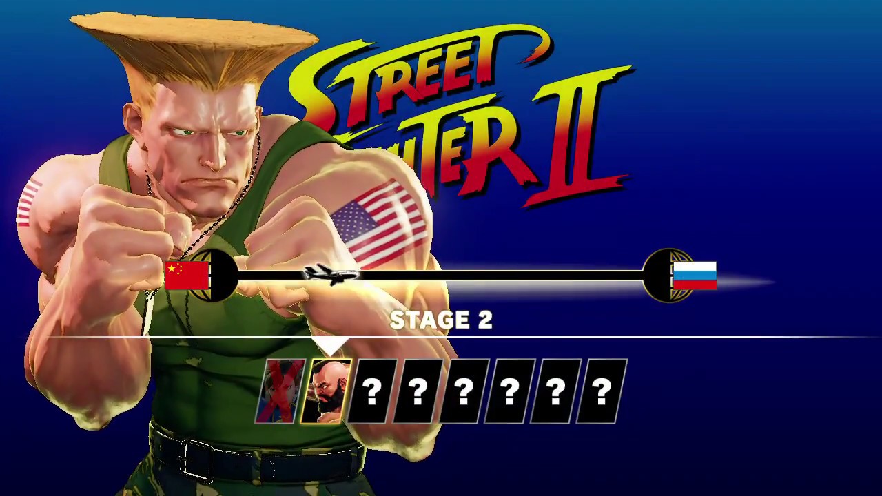 SFV Arcade Edition: SF2 Guile vs. Zangief - YouTube