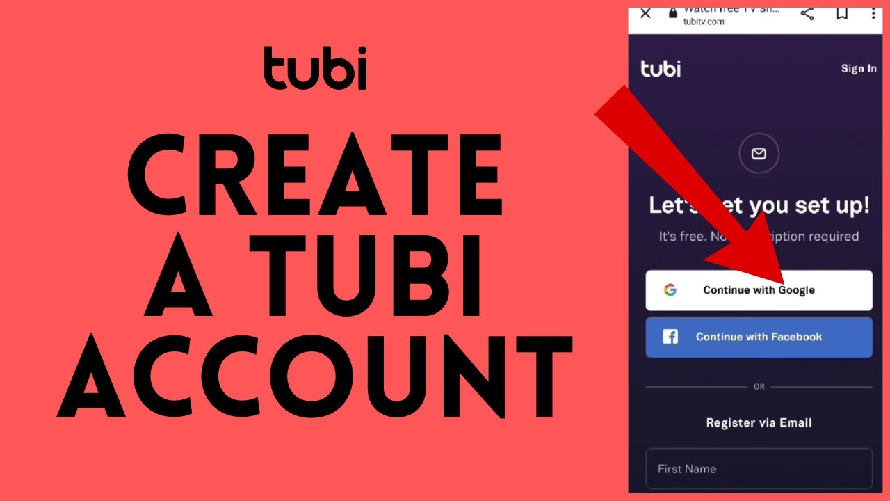How to Create Tubi Account? - YouTube
