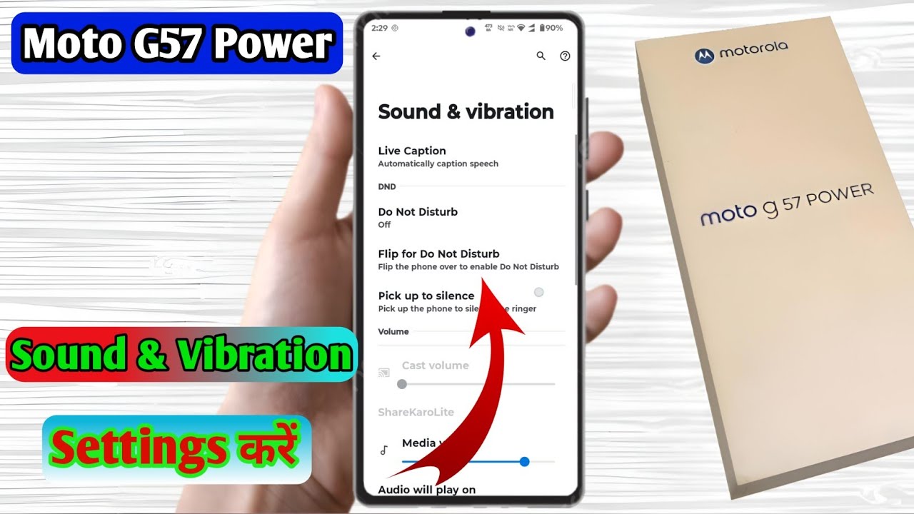 moto g57 power 5g touch sound settings | moto g57 power 5g vibration ...