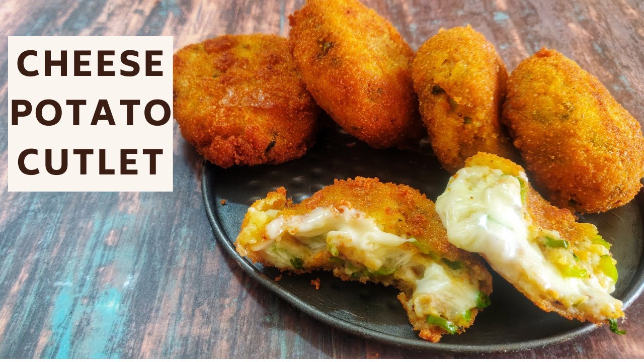 Crispy Cheese Potato Cutlet | चीज़ पटेटो बॉल्ज़ | Crispy and Cheesy ...