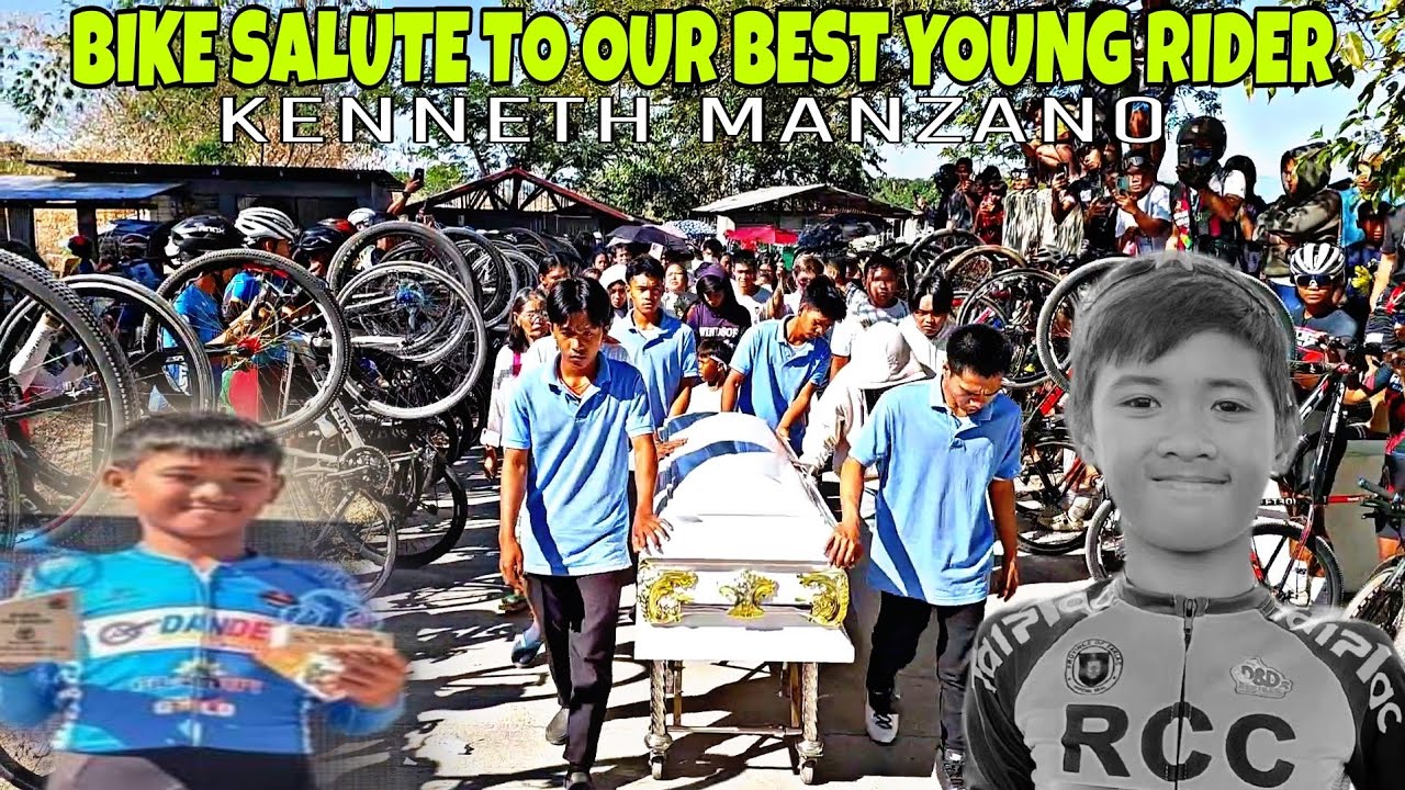 KENNETH MANZANO FUNERAL PARADE..GRABE DAMI NAGMAMAHAL SAYO BIKE SALUTE SAYO IDOLO - YouTube