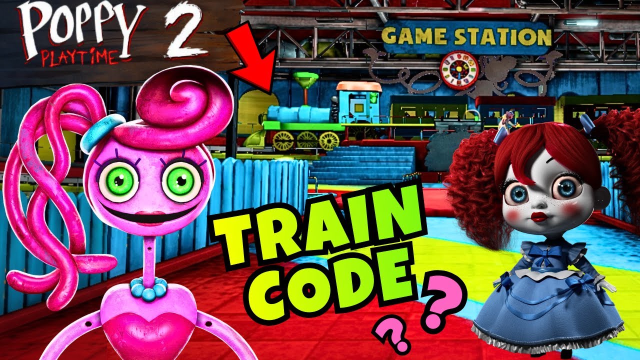 POPPY PLAYTIME 2: Get Your First Train Code in Game Station #2 - YouTube