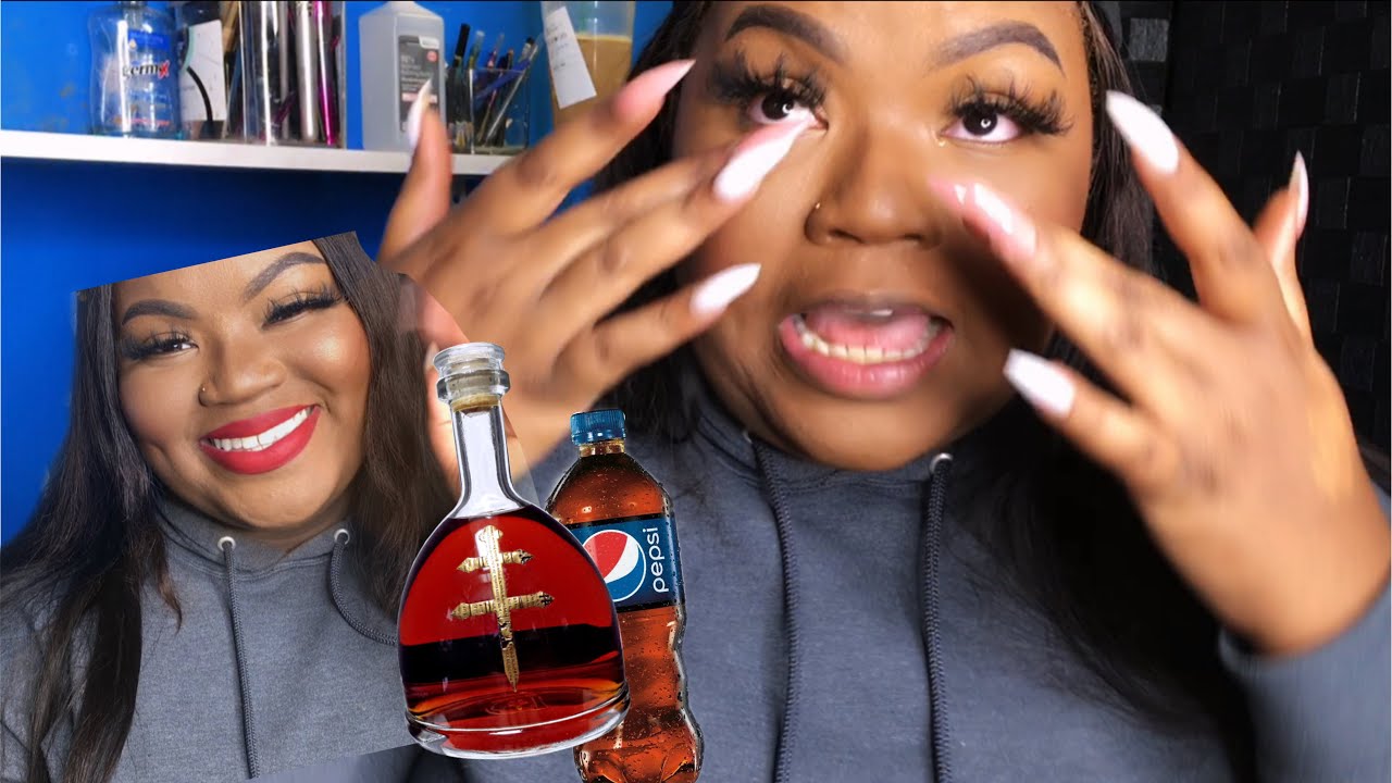 I Tried To Do A Drunk Makeup Tutorial - YouTube