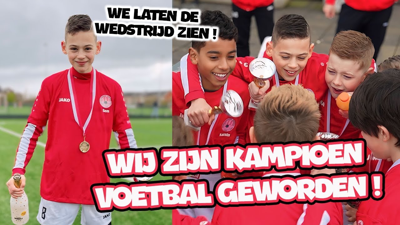 SEM WORDT KAMPIOEN VOETBAL !! - De Bakkertjes #886 - YouTube