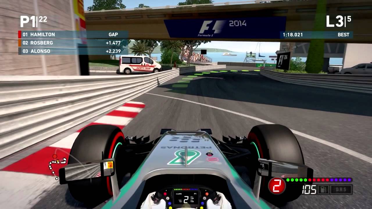 Codemasters F1 2014 Gameplay (PC) - Lewis Hamilton | Monte-Carlo ...