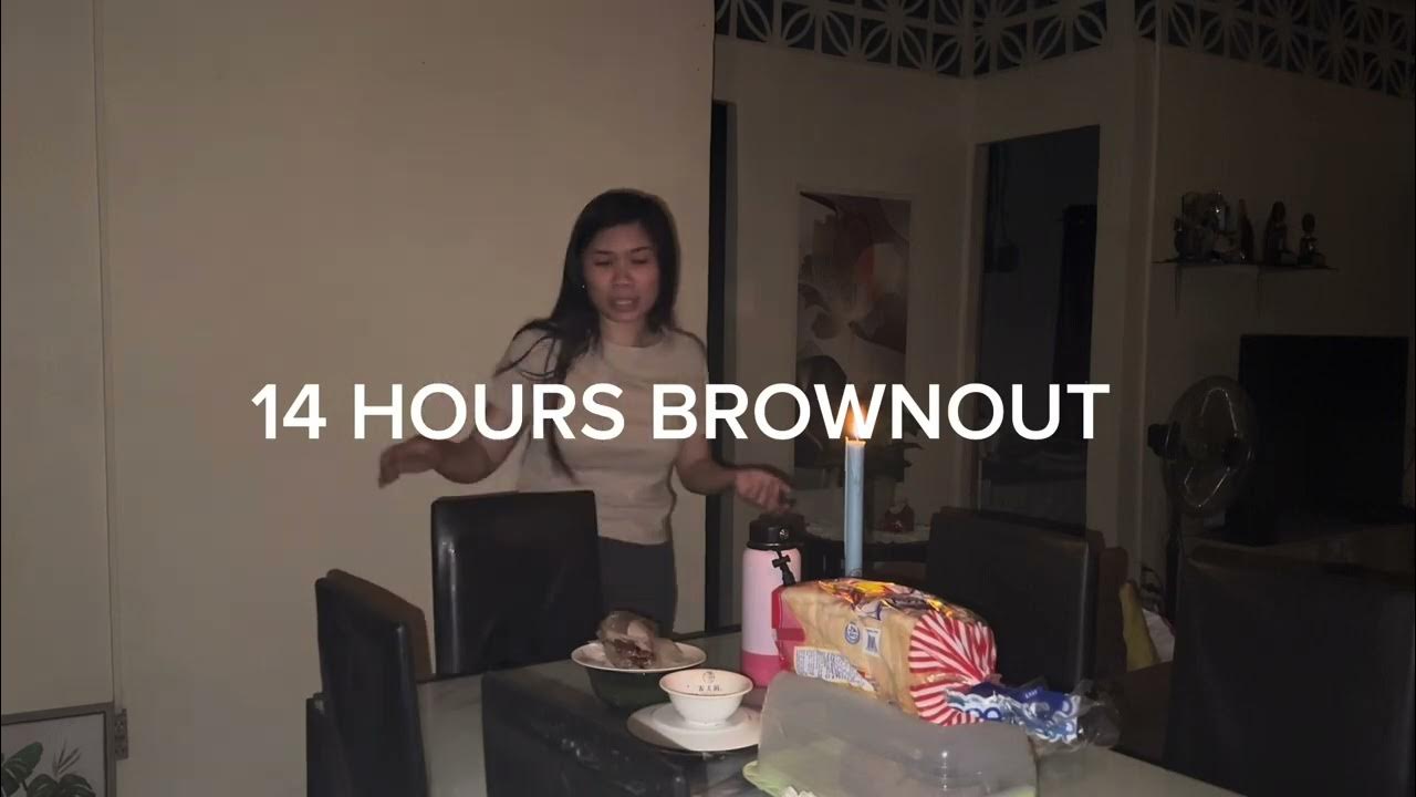 Vlog #3 Brownout 36+ Hours, Cleaning and Foodtrip - YouTube