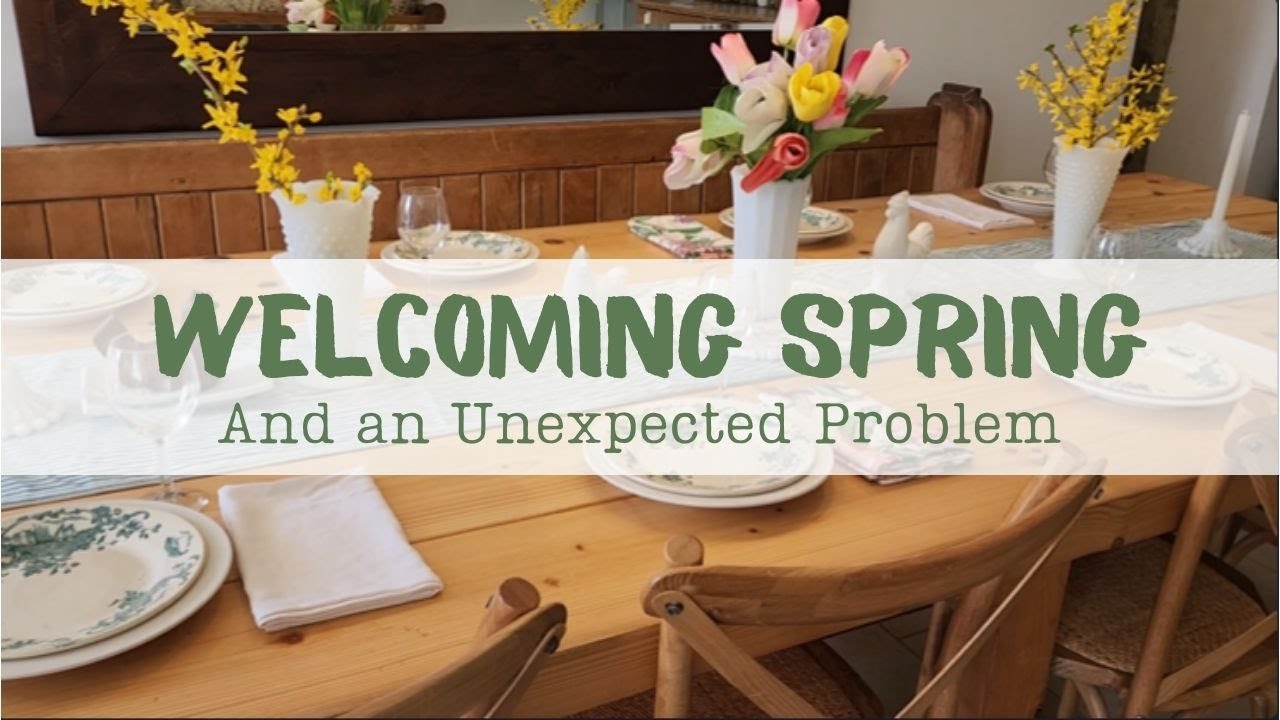 Welcoming Spring & An Unexpected Problem - YouTube