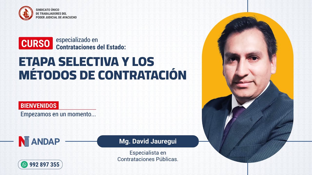 𝗖𝘂𝗿𝘀𝗼 𝗲𝗻 𝗖𝗼𝗻𝘁𝗿𝗮𝘁. 𝗱𝗲𝗹 𝗘𝘀𝘁𝗮𝗱𝗼: 𝗘𝗧𝗔𝗣𝗔 𝗦𝗘𝗟𝗘𝗖𝗧𝗜𝗩𝗔 𝗬 𝗟𝗢𝗦 𝗠𝗘́𝗧𝗢𝗗𝗢𝗦 𝗗𝗘 ...