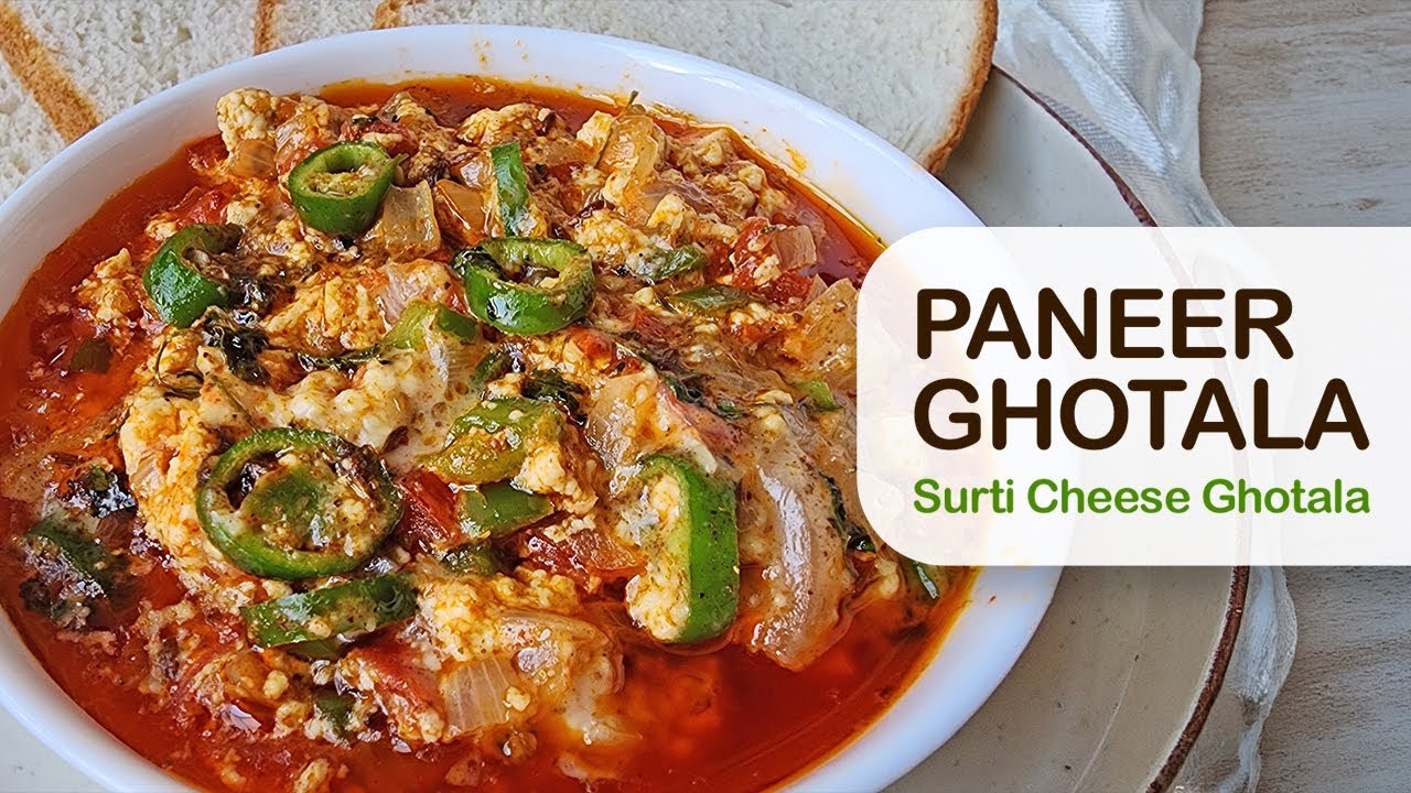Surat's Paneer Ghotala | Paneer Cheese Ghotala | Paneer Ghotalo Recipe ...