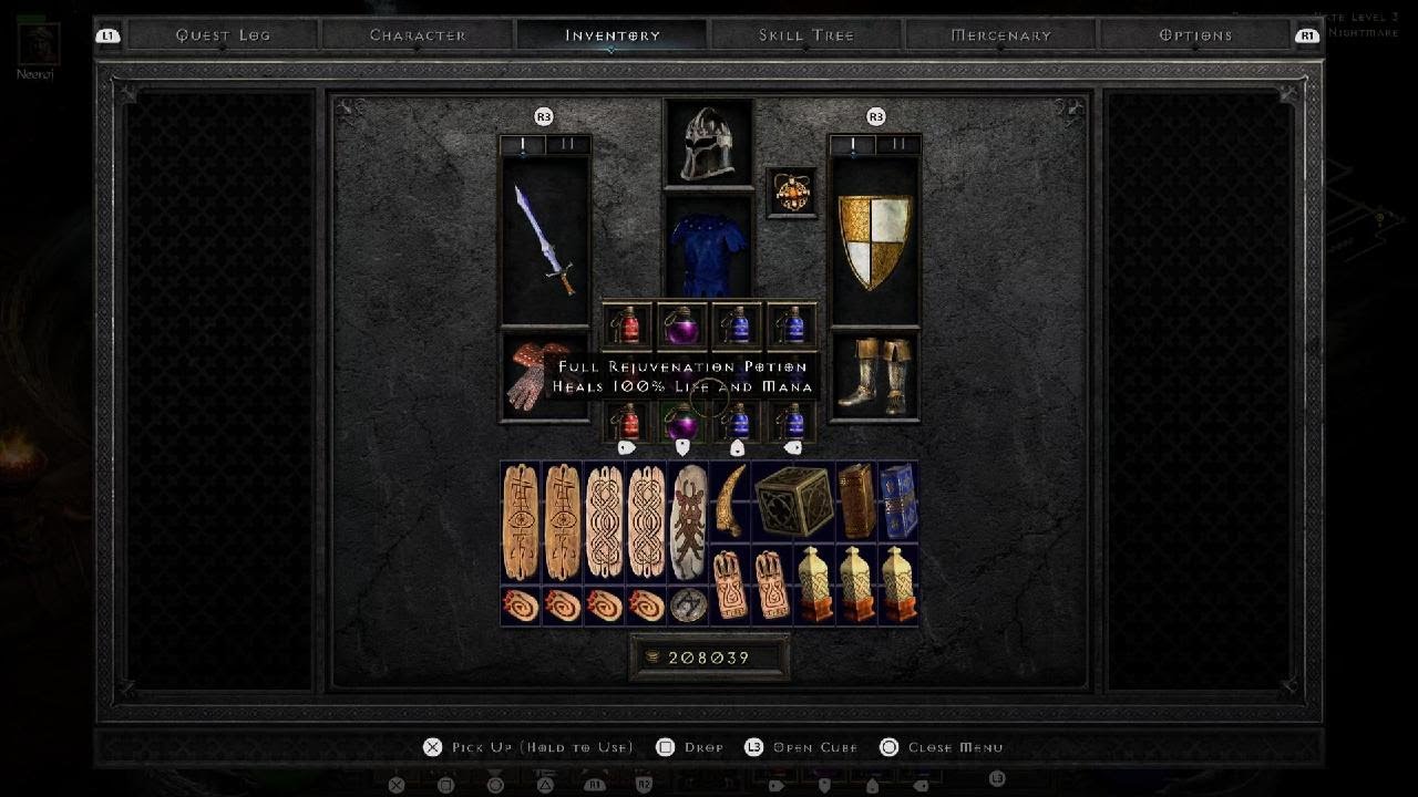 Diablo II: Resurrected The Oculus NM Mephisto (Hardcore) - YouTube