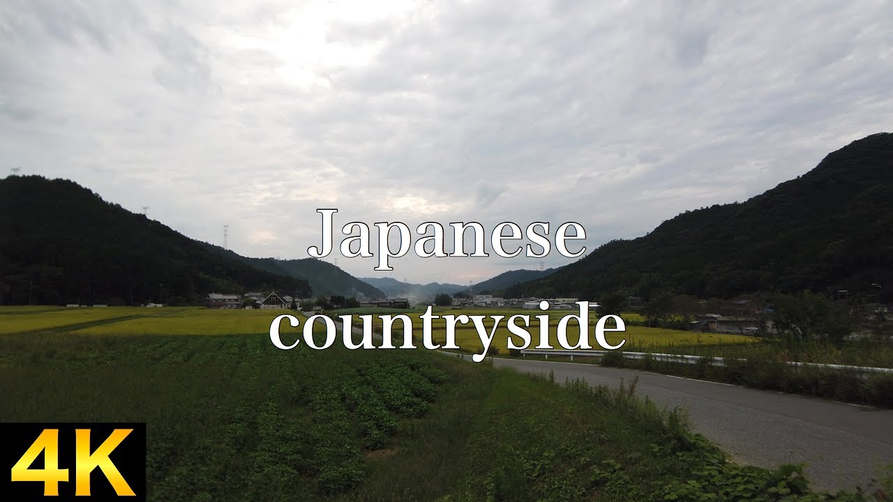 【4K】Walking tour : Japanese countryside - YouTube