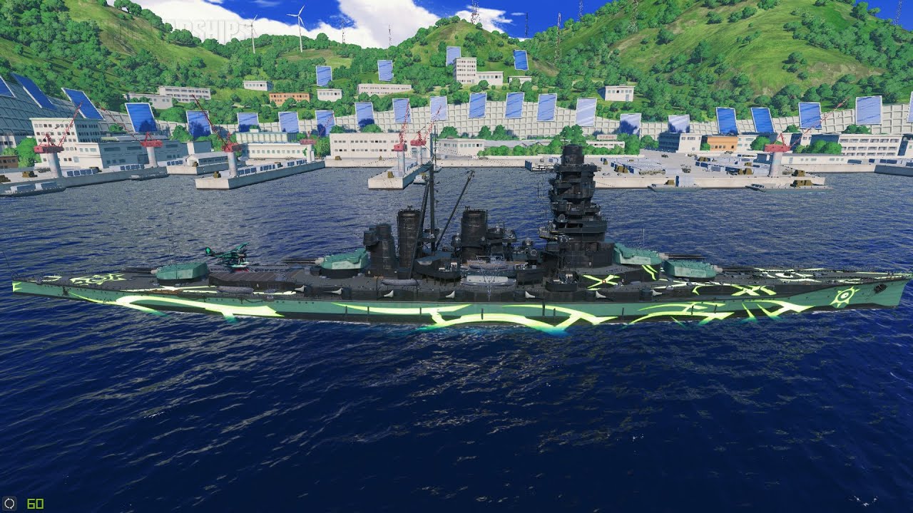 World Of Warships - 1st ARP Kirishima Sailout - YouTube