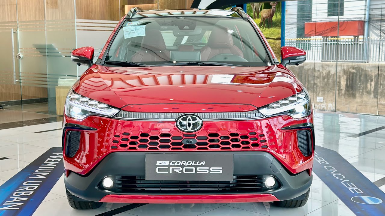 2024 Toyota Corolla Cross 1.8V - Perfect Family SUV Red | Exterior and ...