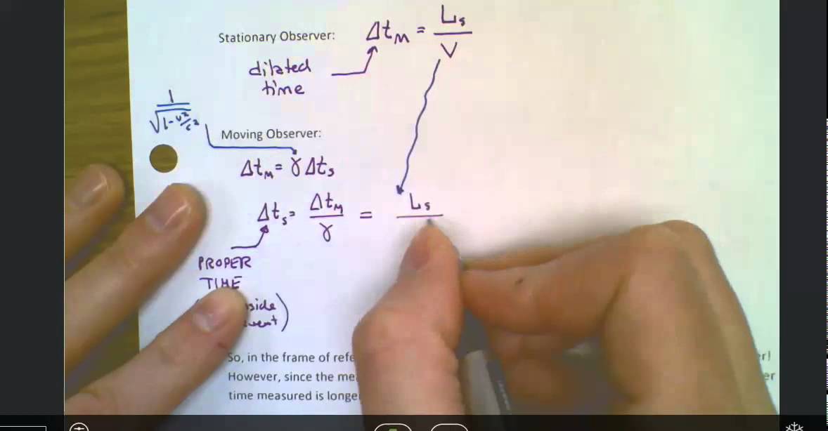 Length Contraction Lesson & Examples - YouTube