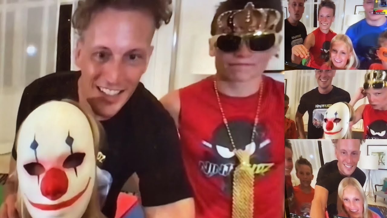 Ninja Kidz TV Halloween Ninja Kidz Club Zoom - YouTube