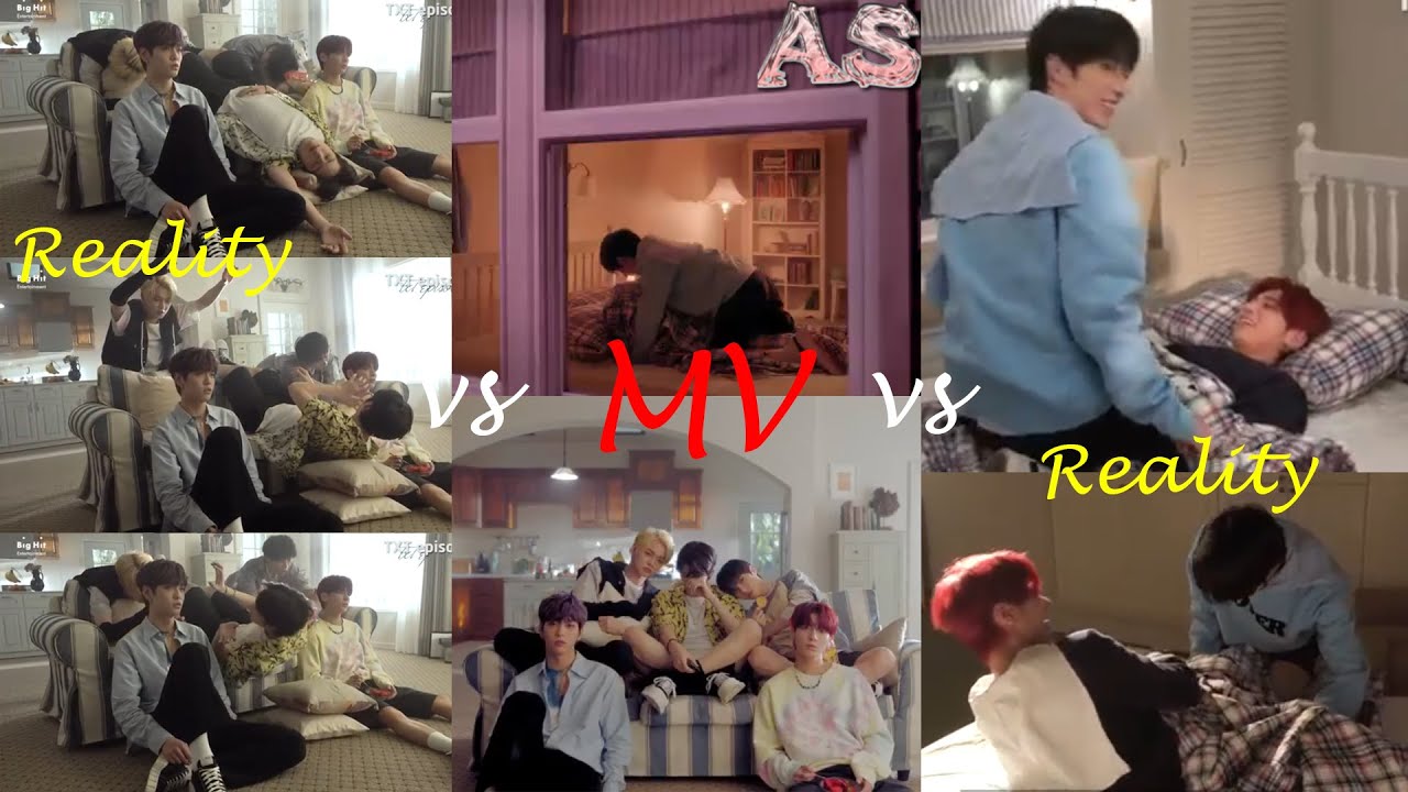 TXT (투모로우바이투게더) "Can't You See Me?" MV Vs Reality - YouTube