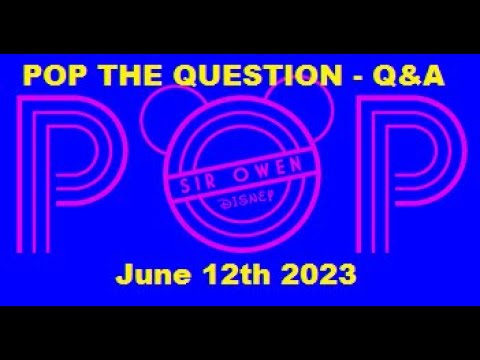 POP THE QUESTION!!! Q&A (6/12/23) - YouTube