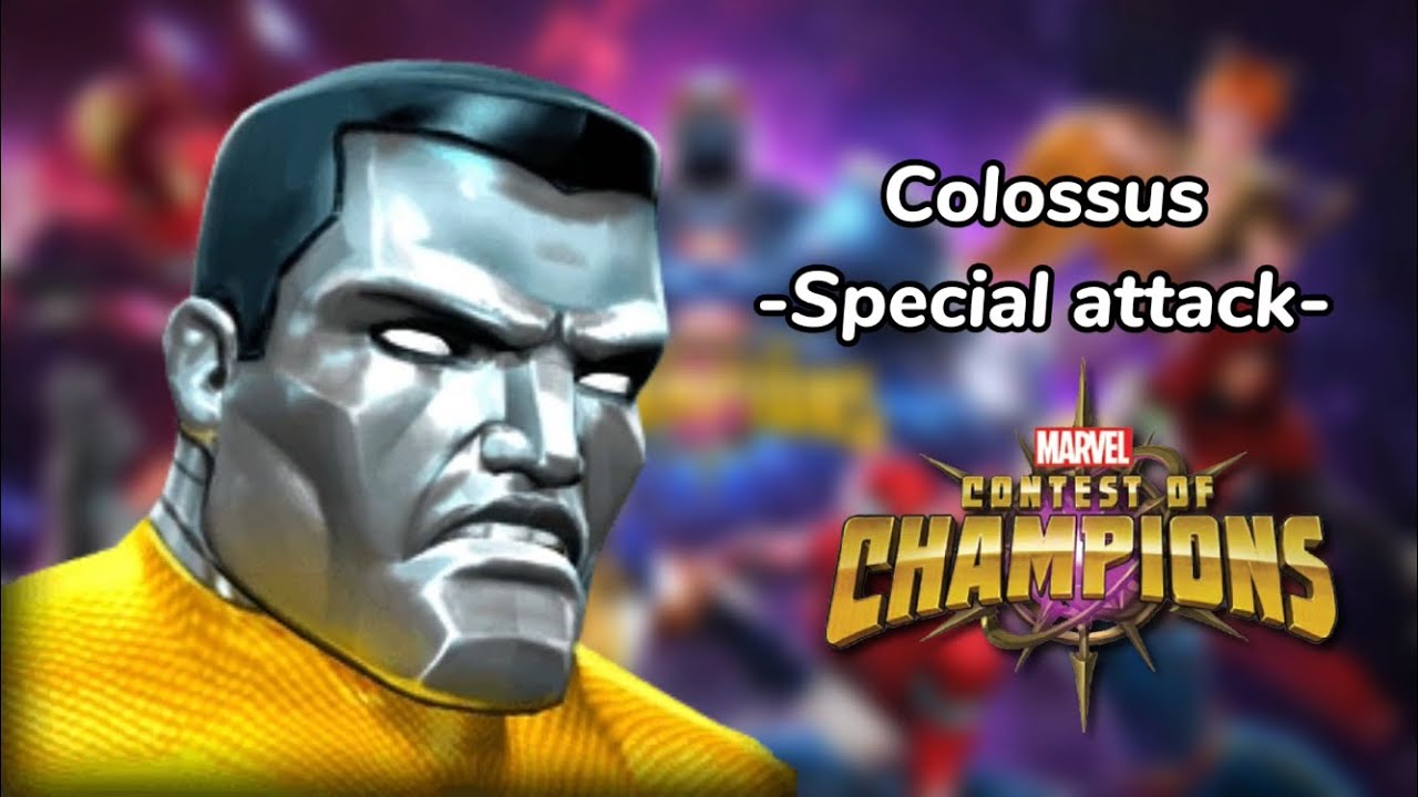 MCOC | Colossus - Special attack - YouTube