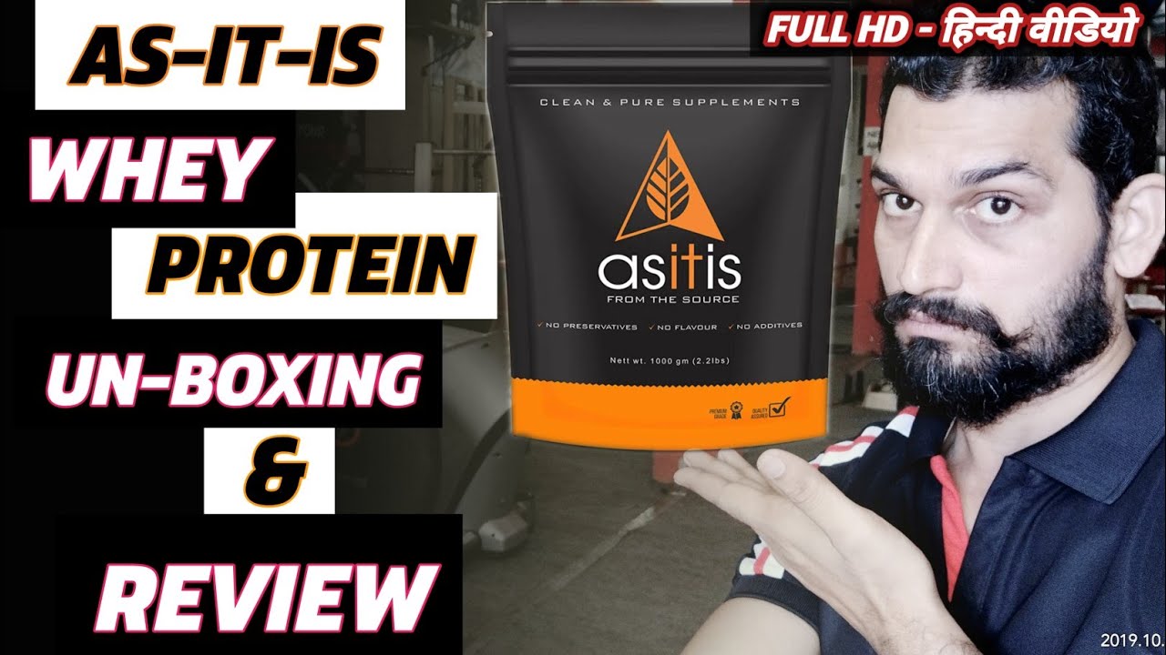 AS IT IS Whey protein | Unboxing Asitis Nutrition Whey | ASITIS whey ...