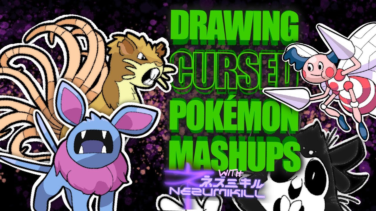 Just Exit The Window Now - Drawing Cursed Pokémon Mashups EP 2 - YouTube