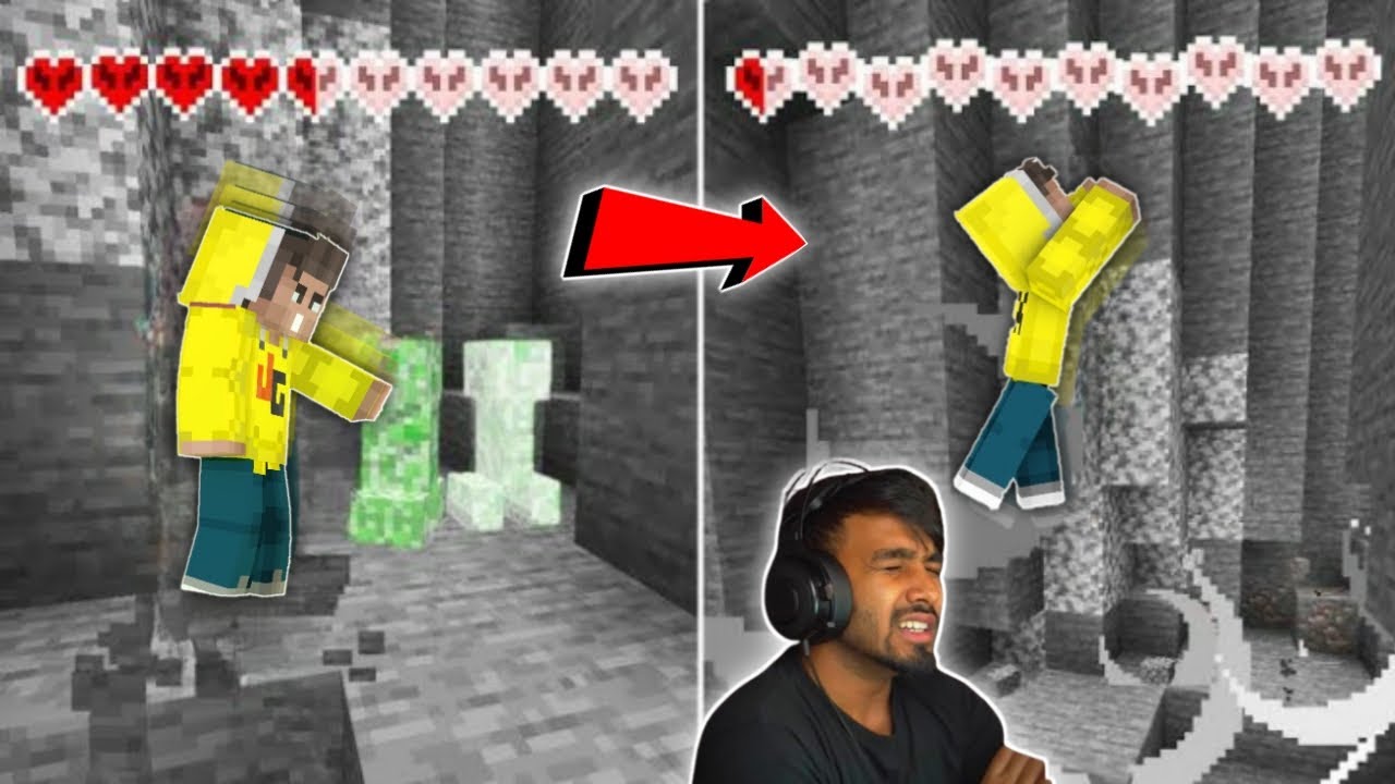 Gamers died or almost died moments in hardcore Minecraft 🔴 techno ...