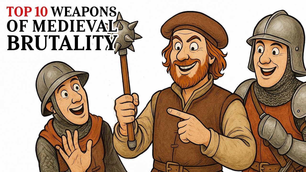 10 Savage Weapons Medieval Warriors Fought With | Boring History For ...