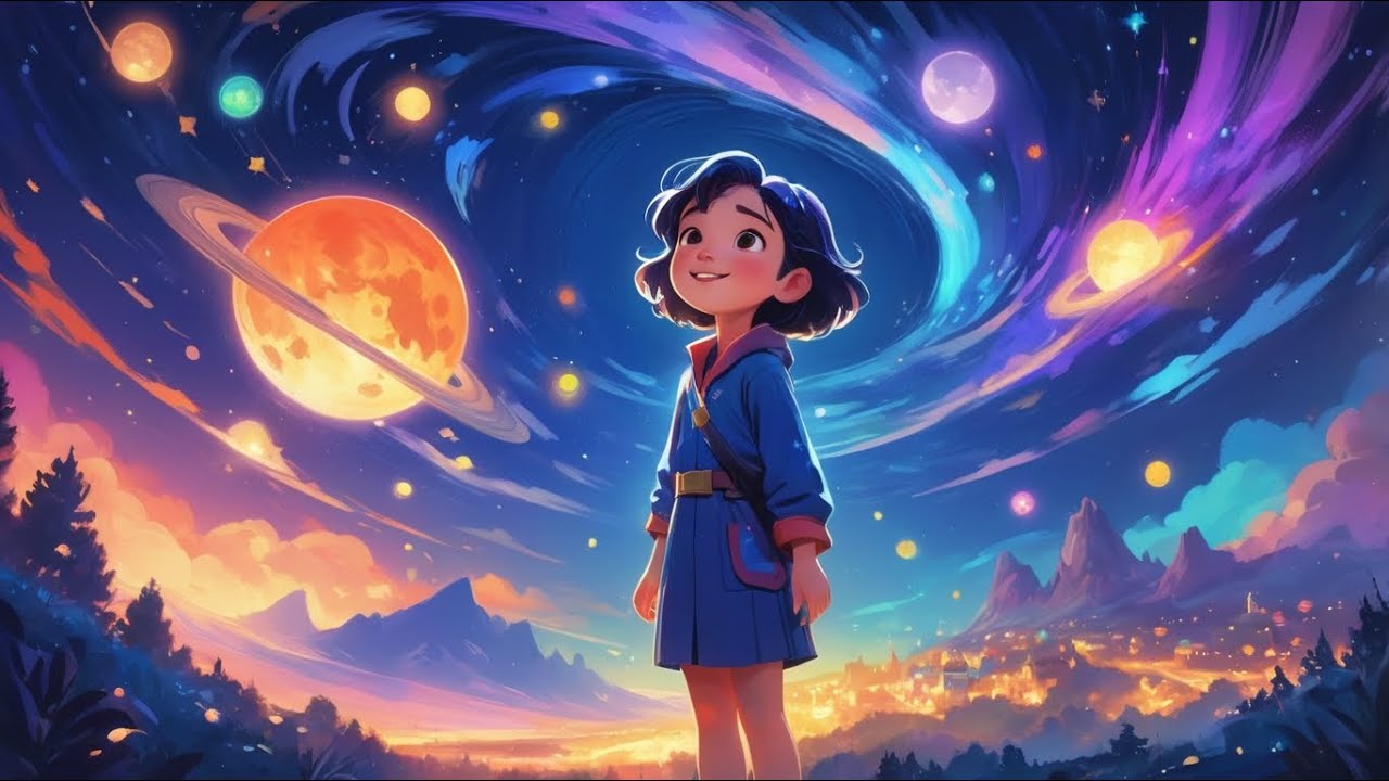 The Starry Night Sky Nursery Rhymes Kids Songs Educational Songs Kids ...