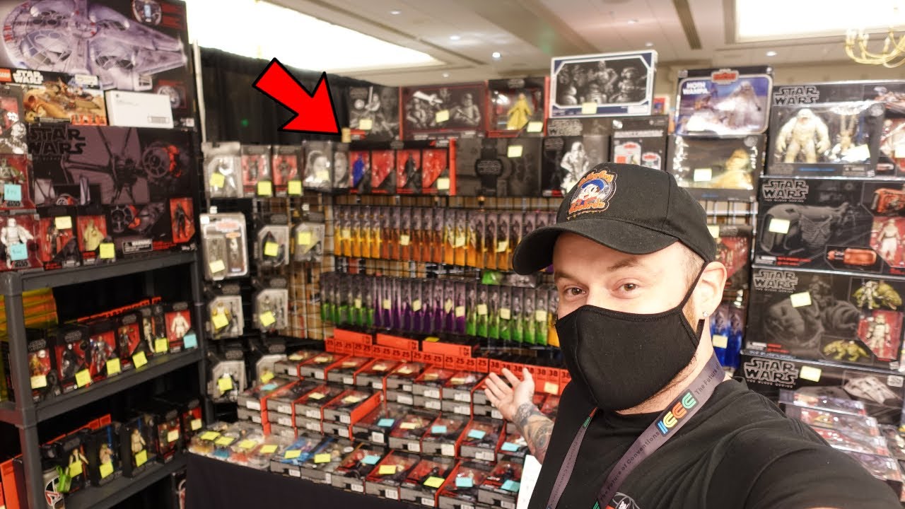 TOY HUNTING AT ICCC 2021 - LOTS STAR WARS FIGURES, LOTS OF ART AND ...