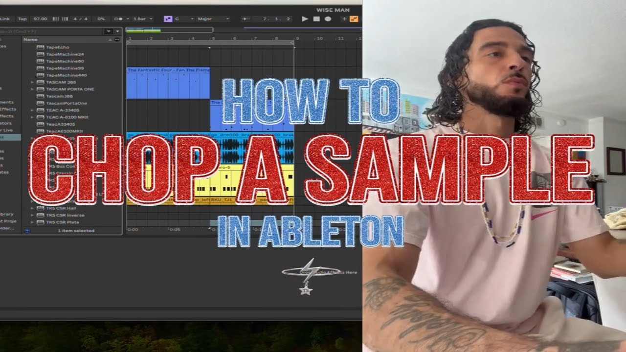How to Chop a Sample using Ableton - YouTube